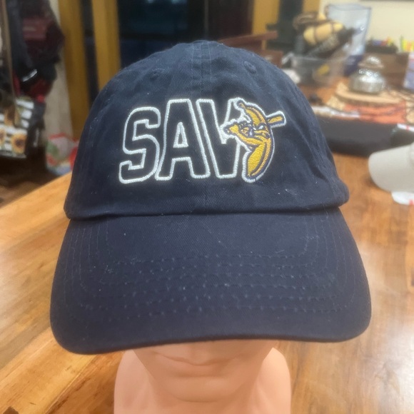 Unk | Accessories | Copy Navy Blue Baseball Cap With Savannah Bananas ...